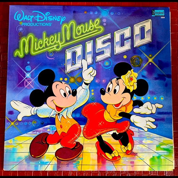 Disney | Media | Walt Disney Productions Mickey Mouse Disco Vinyl ...
